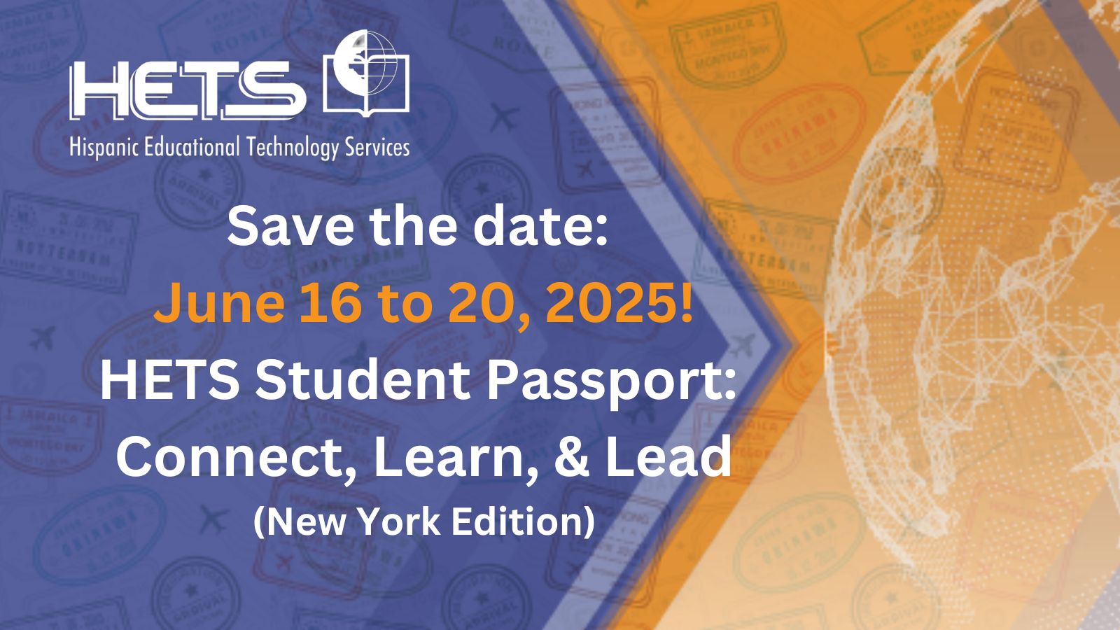 HETS Student Passport: Connect, Learn, and Lead (New York Edition)