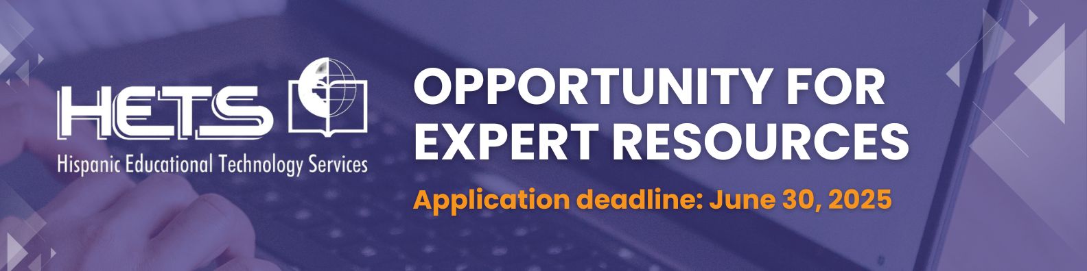 OPPORTUNITY FOR EXPERT RESOURCES
